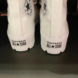 Converse | Shoes | New White Lugged Chuck Taylor All Star Hi Sneakers ...